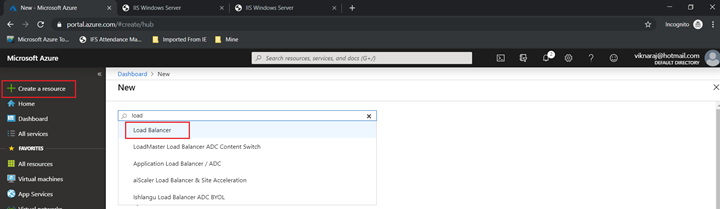 Configuring Load Balancer In Microsoft Azure